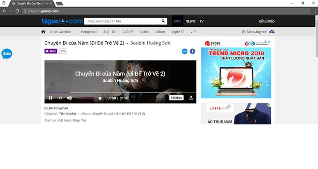 Share Source Mã Nguồn Web Nhạc Zing Mp3 Full PHP & MySQL - KỸ NĂNG MỚI