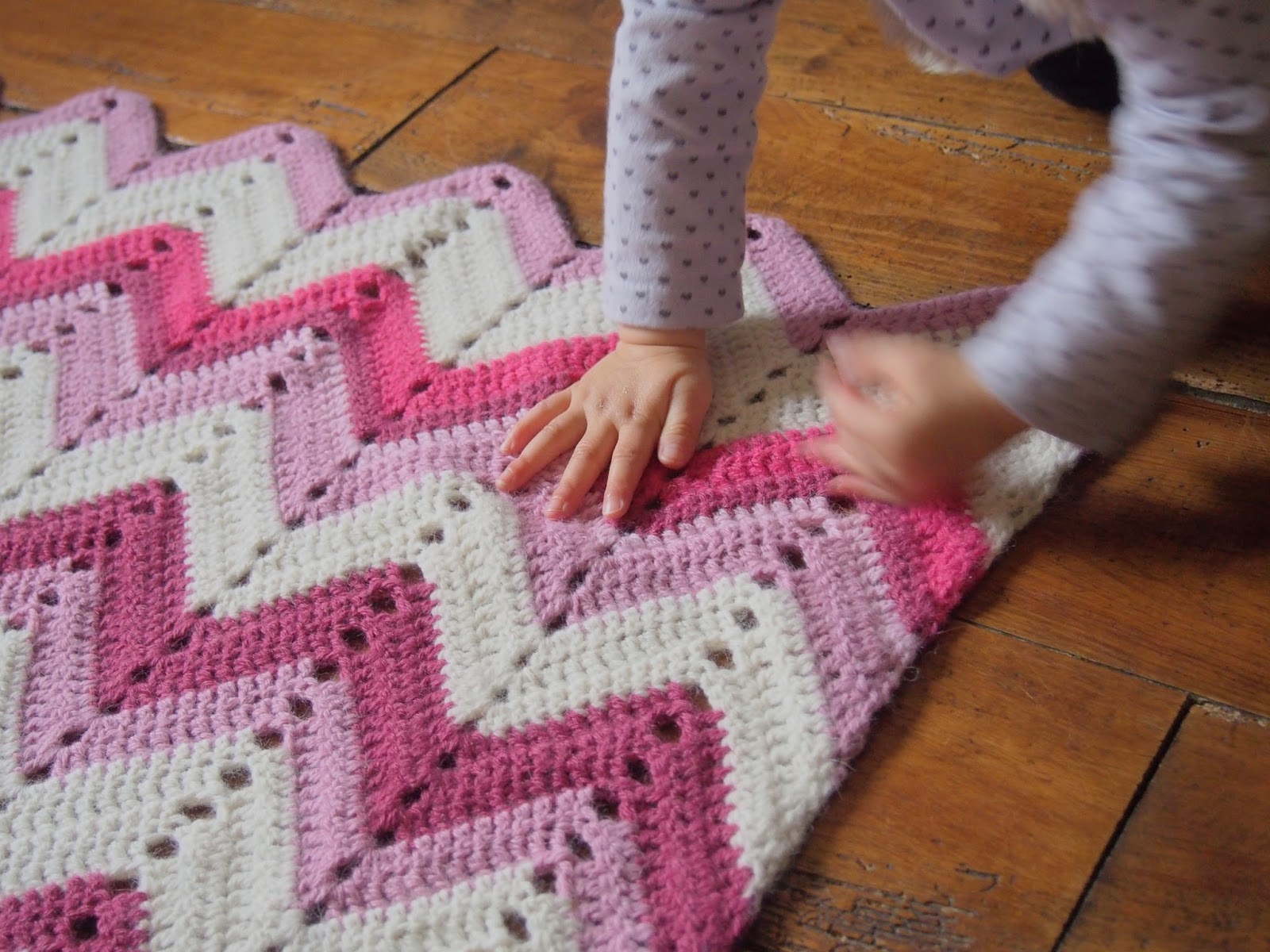 Une couverture au crochet | un atelier au fond des bois