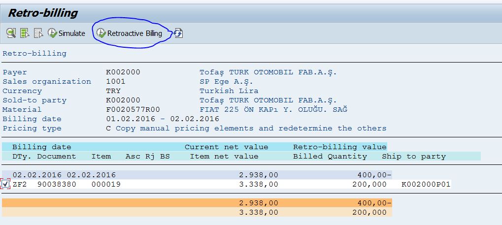 SAP ABAP Central: Retroactive Billing – VFRB Modification to add credit ...