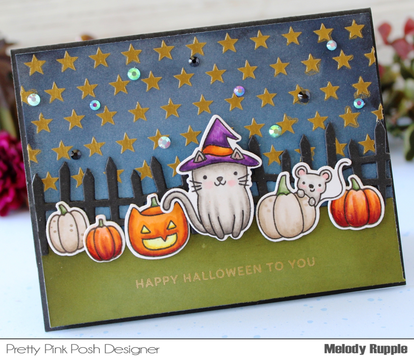 A Paper Melody: Happy Halloween with Pretty Pink Posh