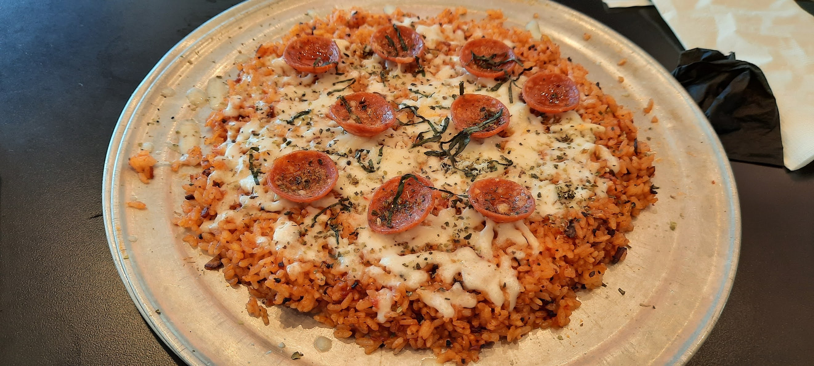 Food on the Fly: Pizza Fried Rice?
