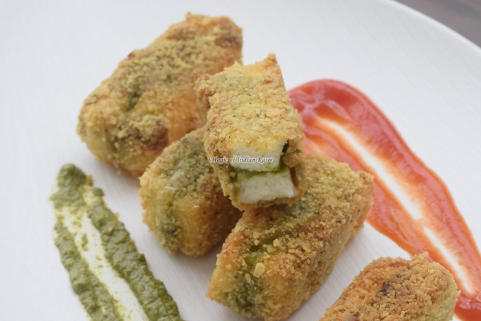 Paneer Papad Fingers - Easy Starter Recipe | Magic of Indian Rasoi