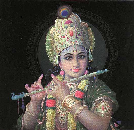 Spiritual Photos: Painting of Shree Krishna