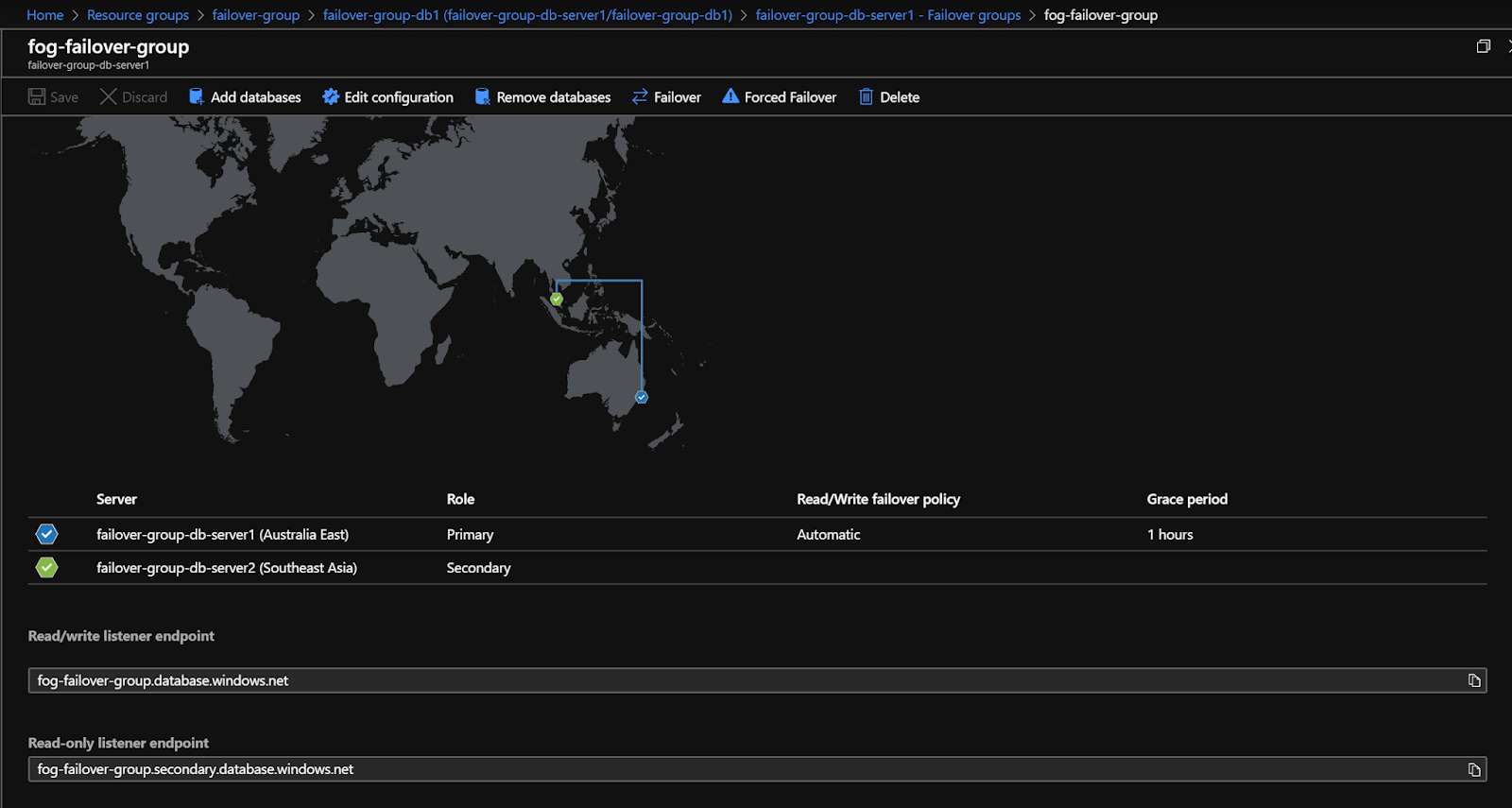 Anupama Natarajan: Data Platform Tips 3 - Auto-failover groups