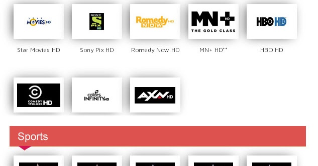 Dish TV Recharge New Connection in Dubai: Dish TV Channels List in Dubai