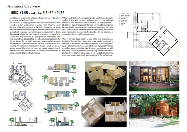 Architecture as Aesthetics: Fisher House By Louis Kahn
