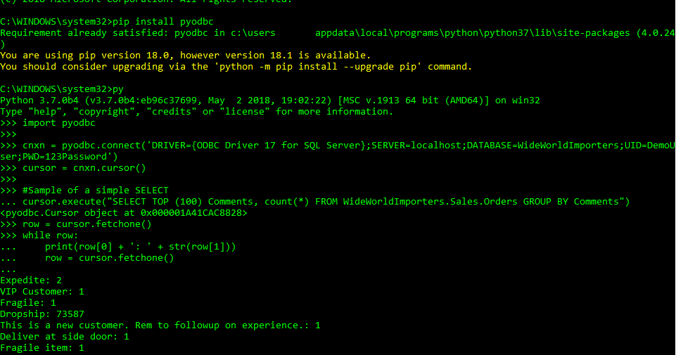 Kpitsimpl Accessing Sql Server Data In Python