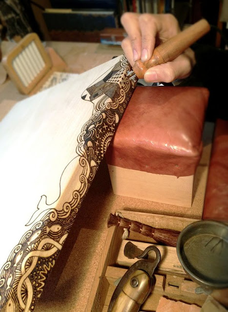 Pirografia - Fogo na madeira - Casa do Criativo