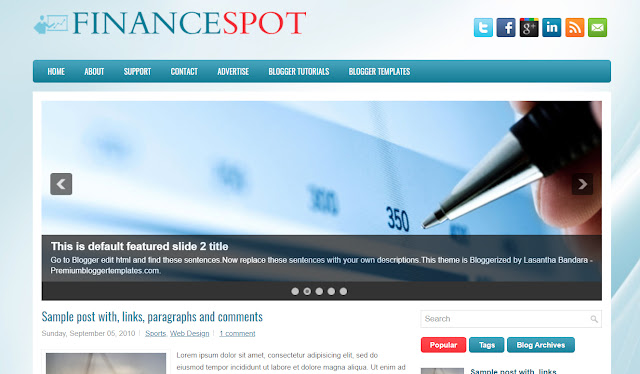 Template Blogger/Blogspot Free - NTLRUBY