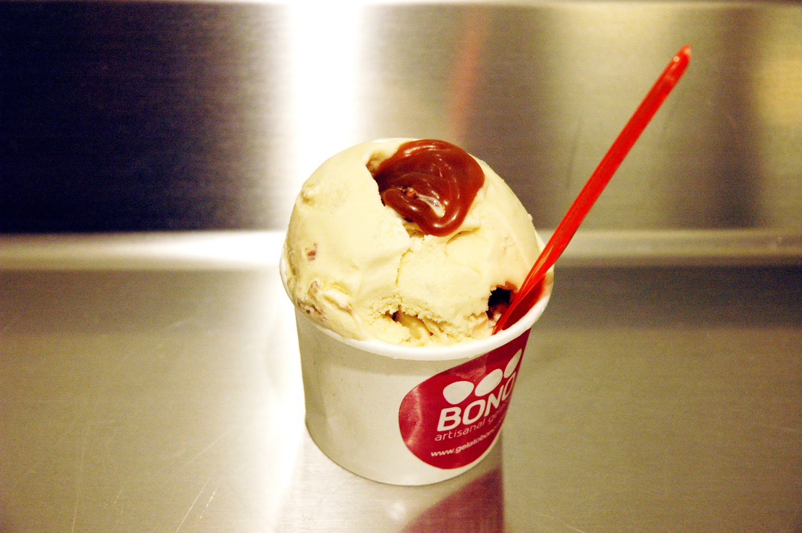 DUDE FOR FOOD: And Here's The Latest Scoop From Bono Artisanal Gelato...