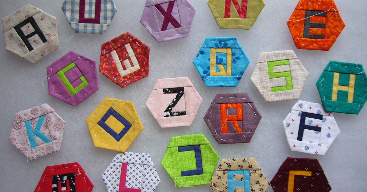 3patchcrafts: The Hexagon Alphabet