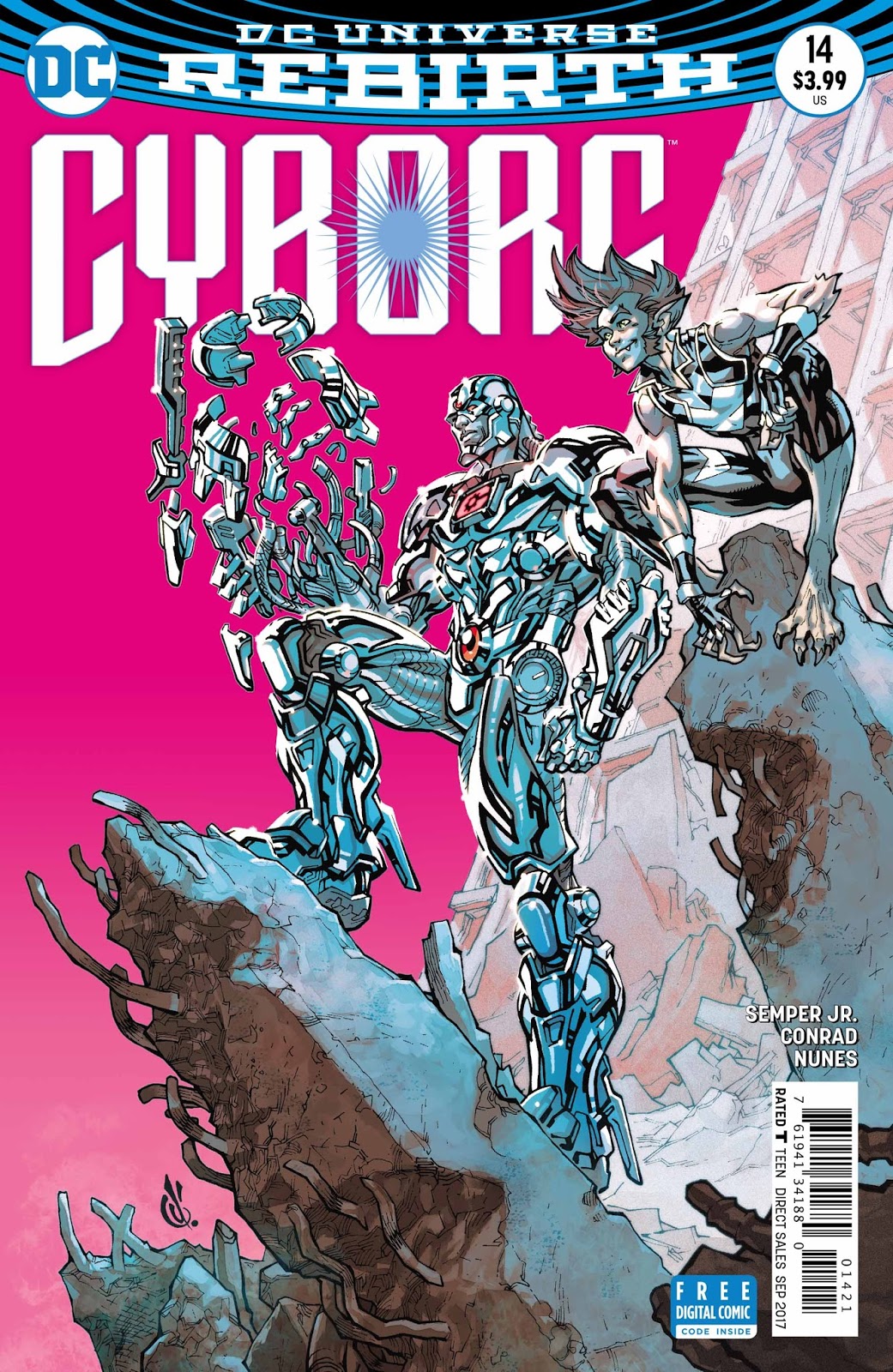 Weird Science DC Comics: PREVIEW: Cyborg #14
