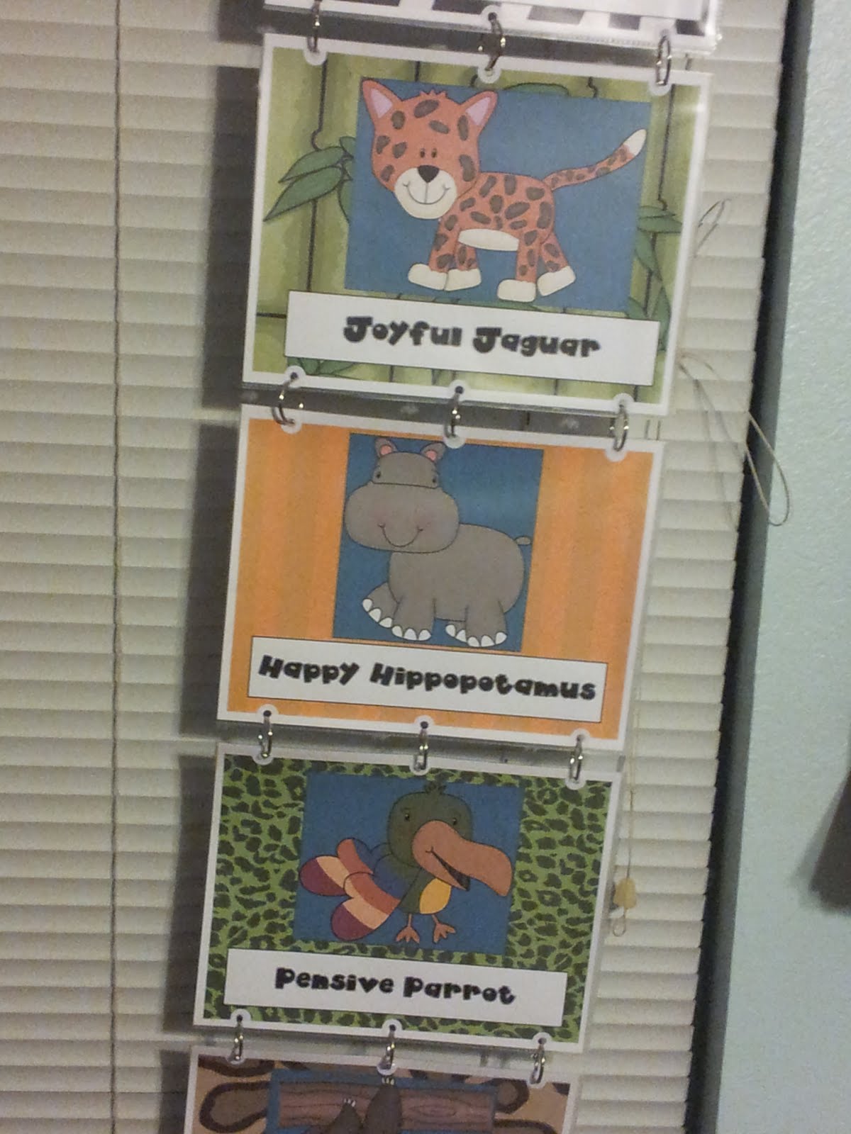 Jungle Theme Behavior Chart!