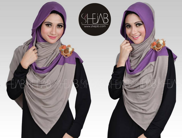 Aneka Contoh Jilbab Modern Keren Masa Kini 2016 ~ Tutorial Hijab Modern