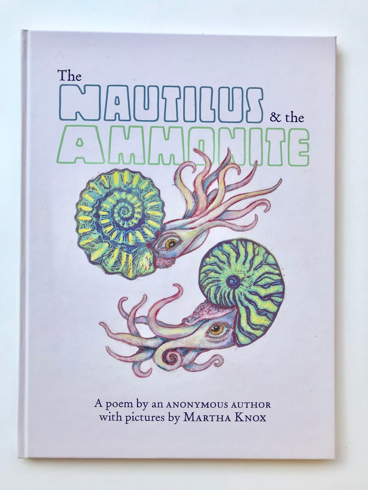 Words on Woodcuts: The Nautilus and the Ammonite is now for sale!