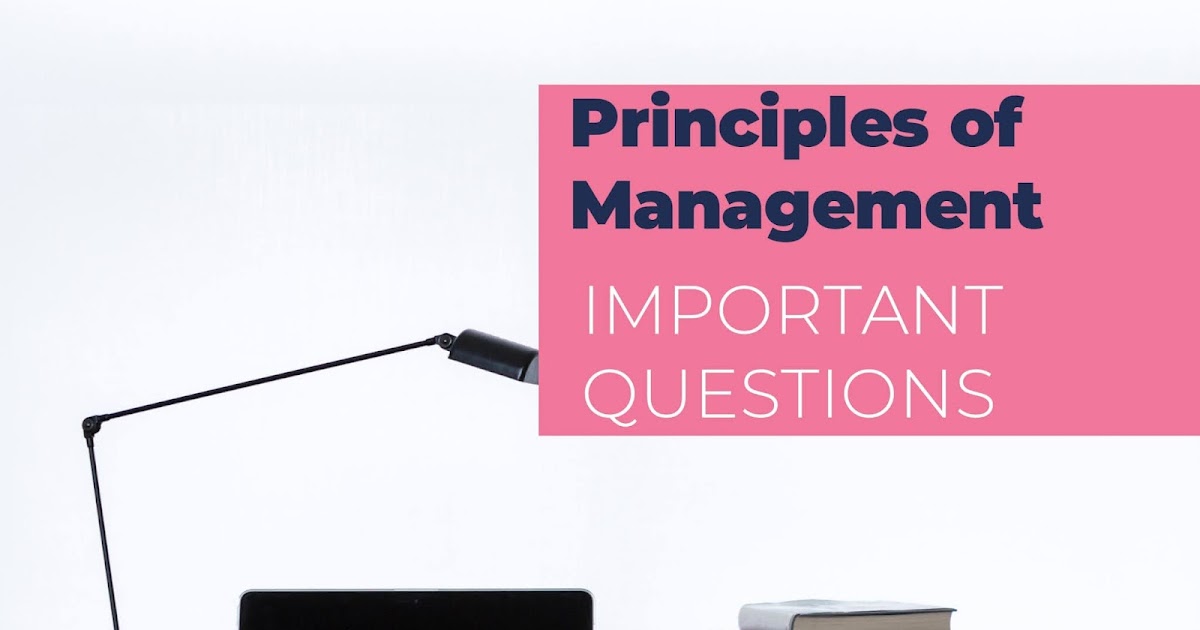 Principles of management important cbse questions|All previous years ...