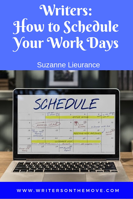 Writers On The Move: Freelance Writers: How to Schedule Your Work Days