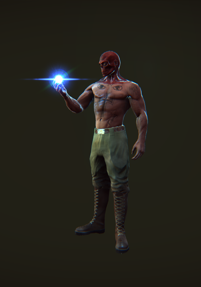 Art Blog: Red Skull - Game Ready Character