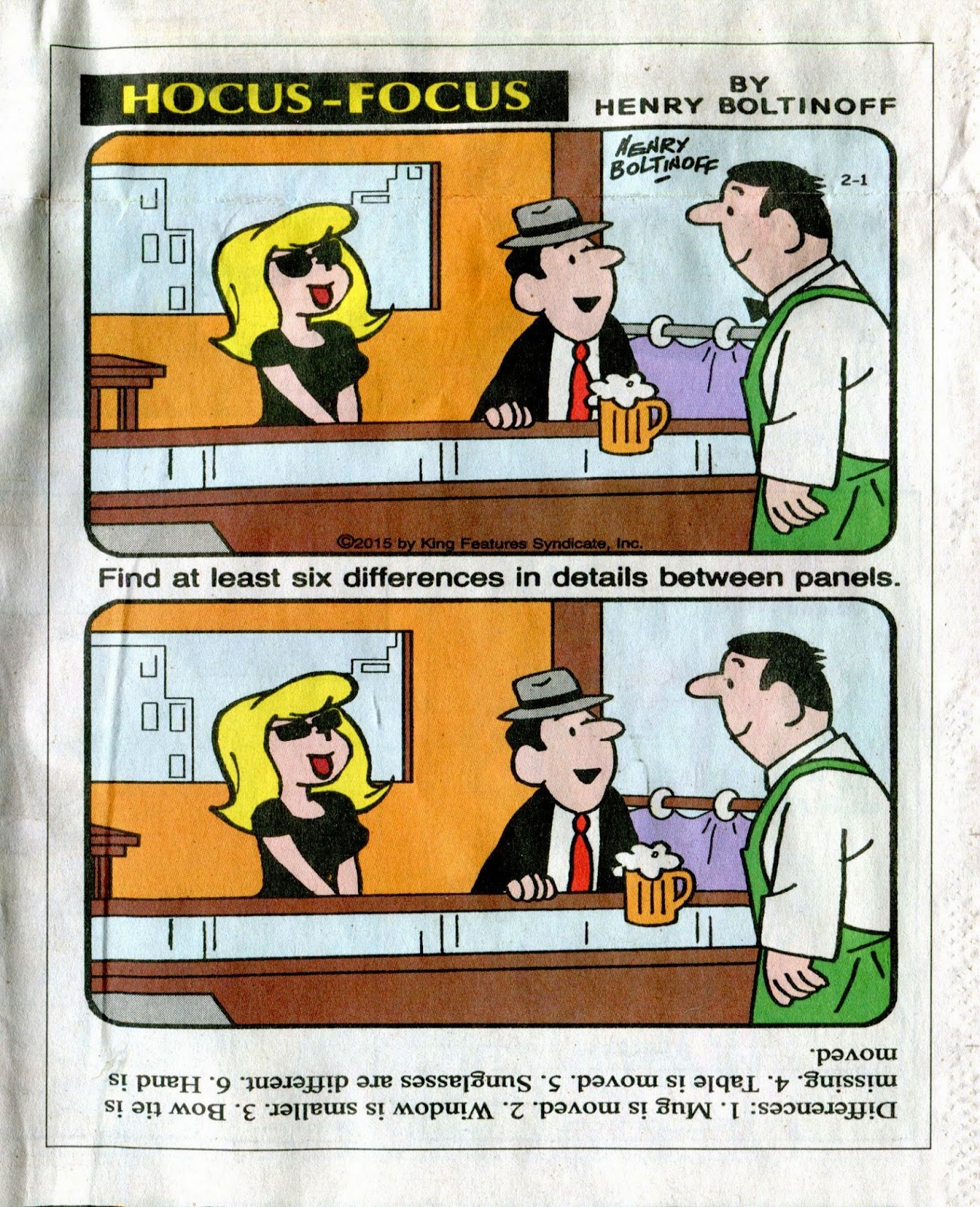 Bill's-Classic Comics: Hocus Focus (New Scans)