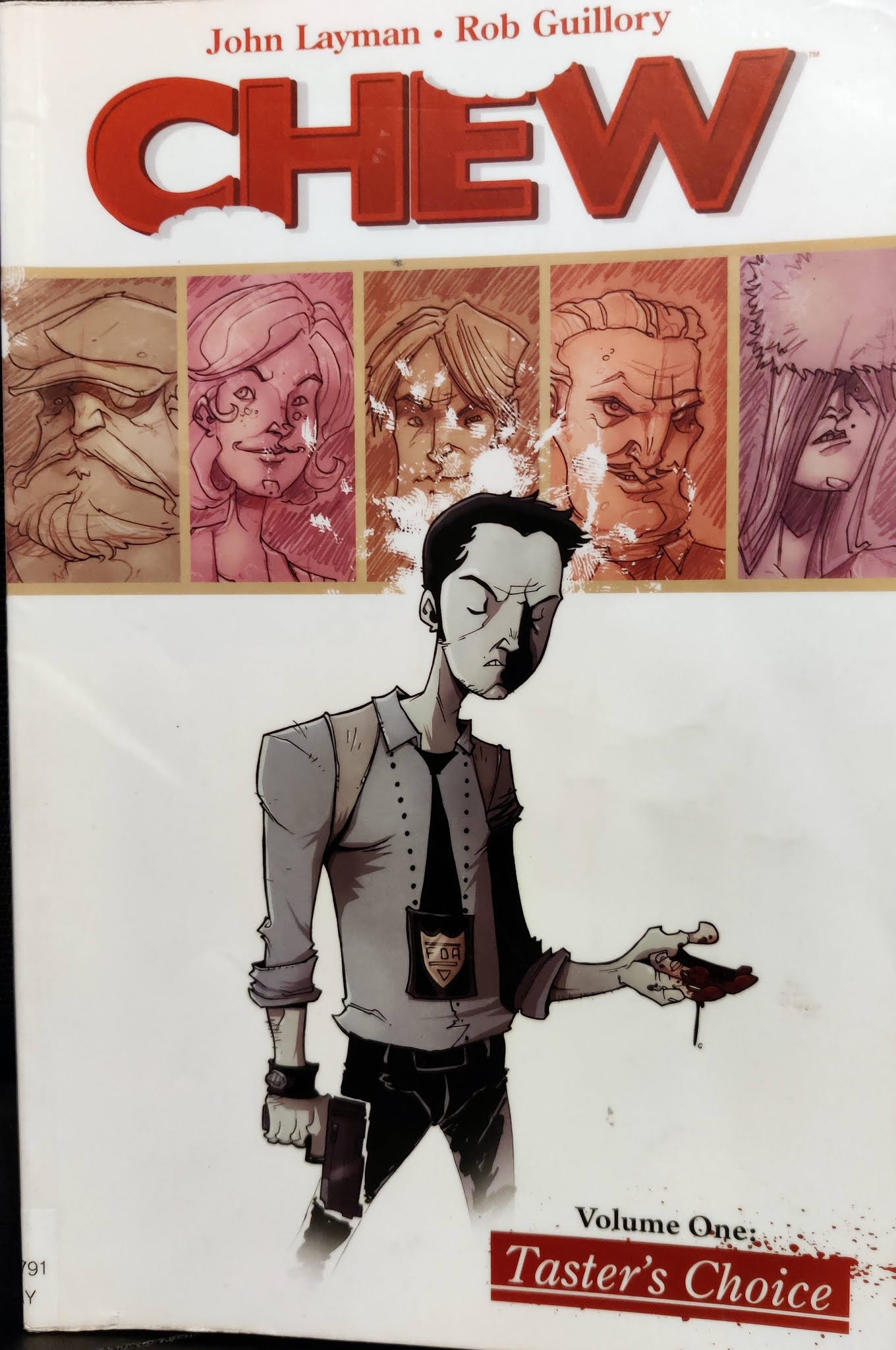 Kirjavaras Rere: John Layman: Chew. Vol. 1 : Taster’s choice
