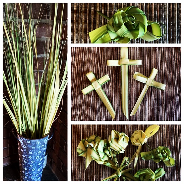 Baskets and more......: Palm Sunday Weaving