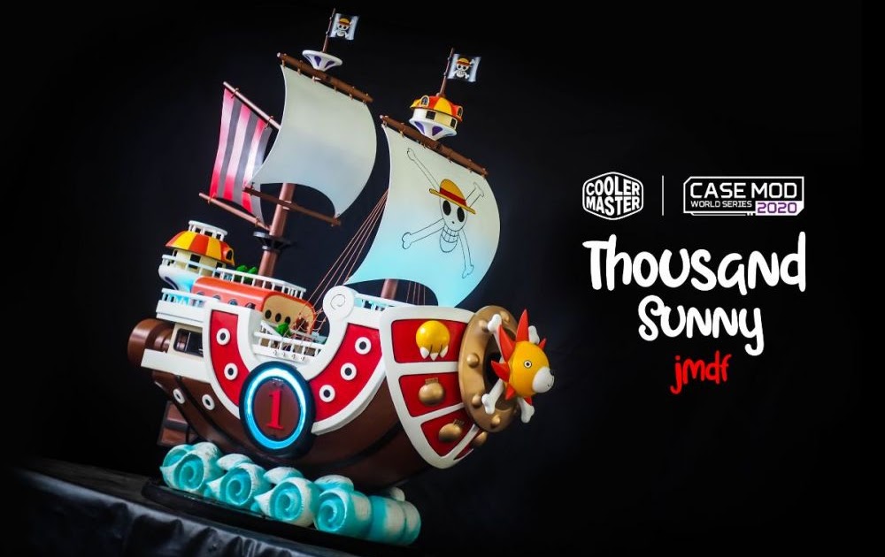 Chiếc case PC dựa trên hình tượng chiếc thuyền Thousand Sunny trong One ...