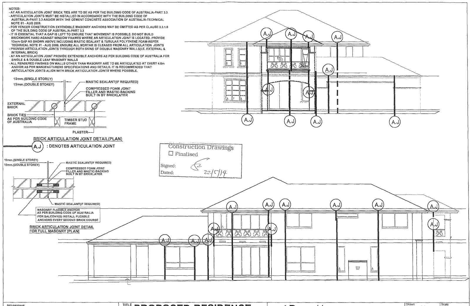 Floor Plan and Elevations ~ Building the Waldorf 48 with Porter Davis