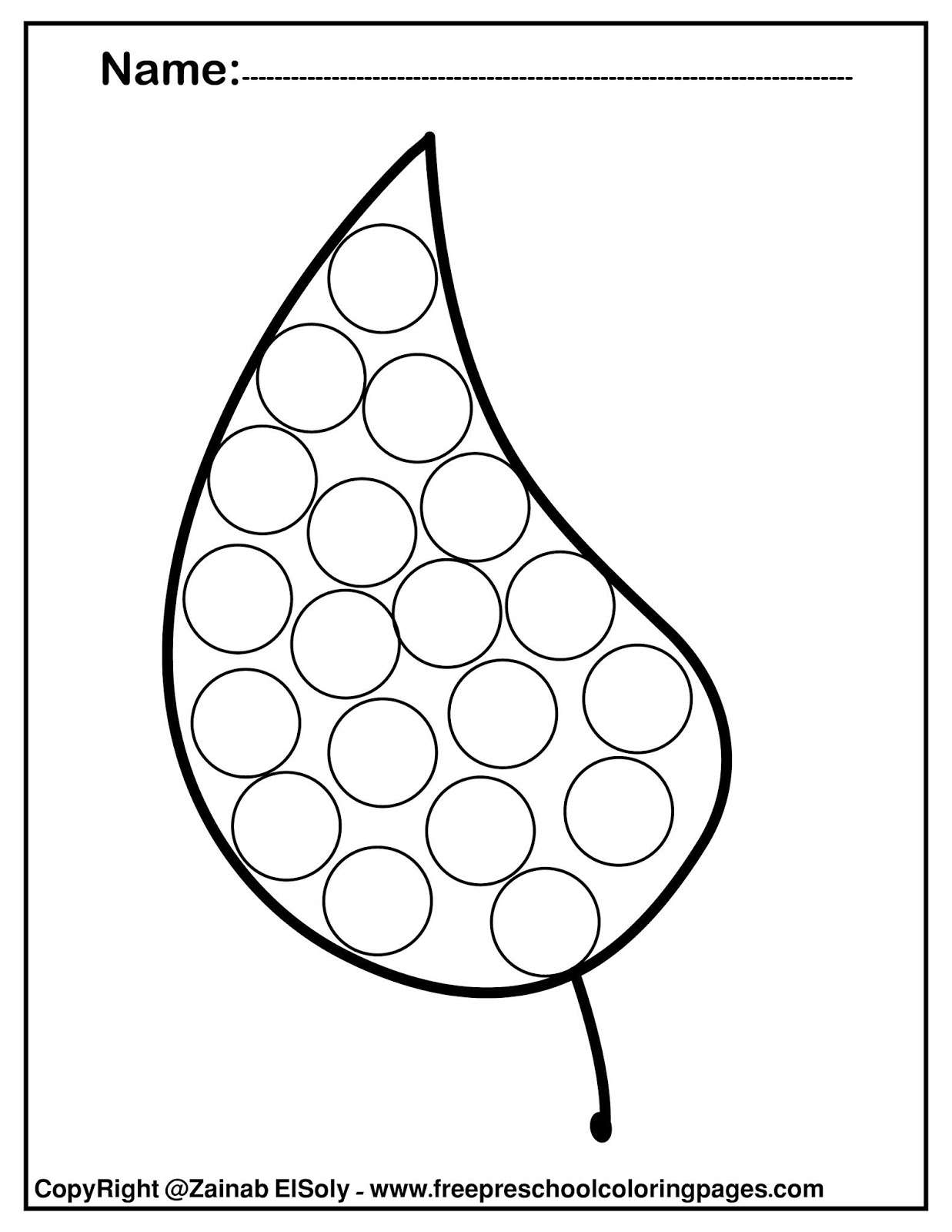 Fall Dot To Dot Coloring Pages