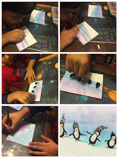 The Joy of My Life, and other things: Kids Art: Penguins and Snowmen ...