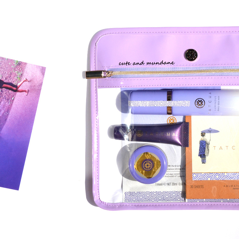 Cute and Mundane: TATCHA Jet Set Travel Kit review + photos