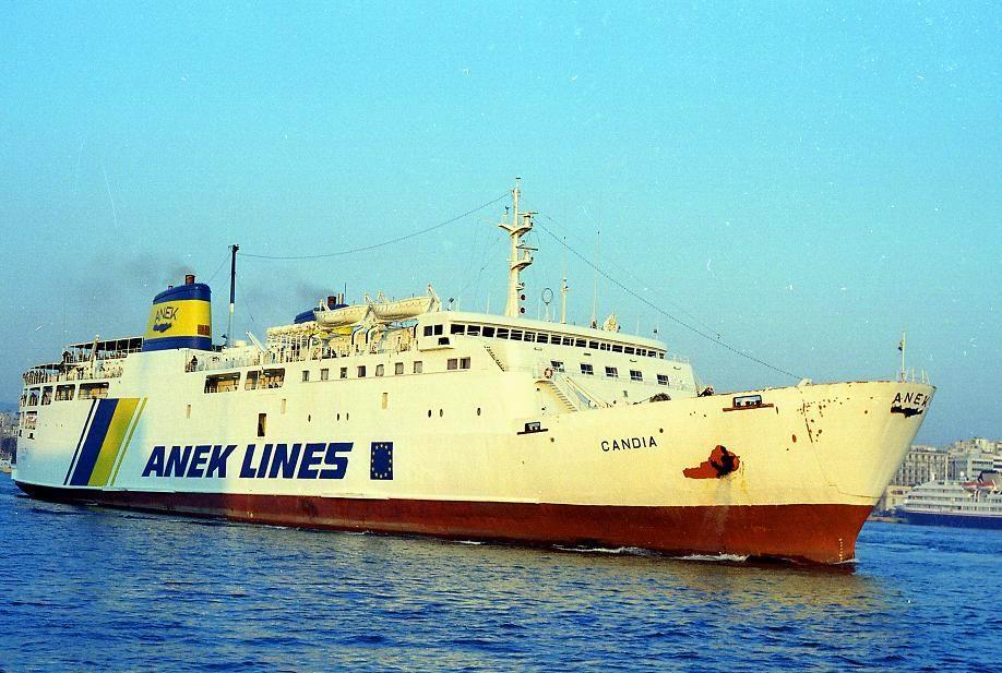 Τα Πλοία Κάντια Και Το Ρέθυμνο Της ANEK LINES Που Ταξίδεψαν Στην Γραμμή ...