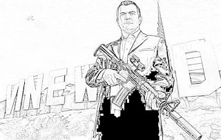 Coloring Pages: Grand Theft Auto Coloring Pages Free and Downloadable