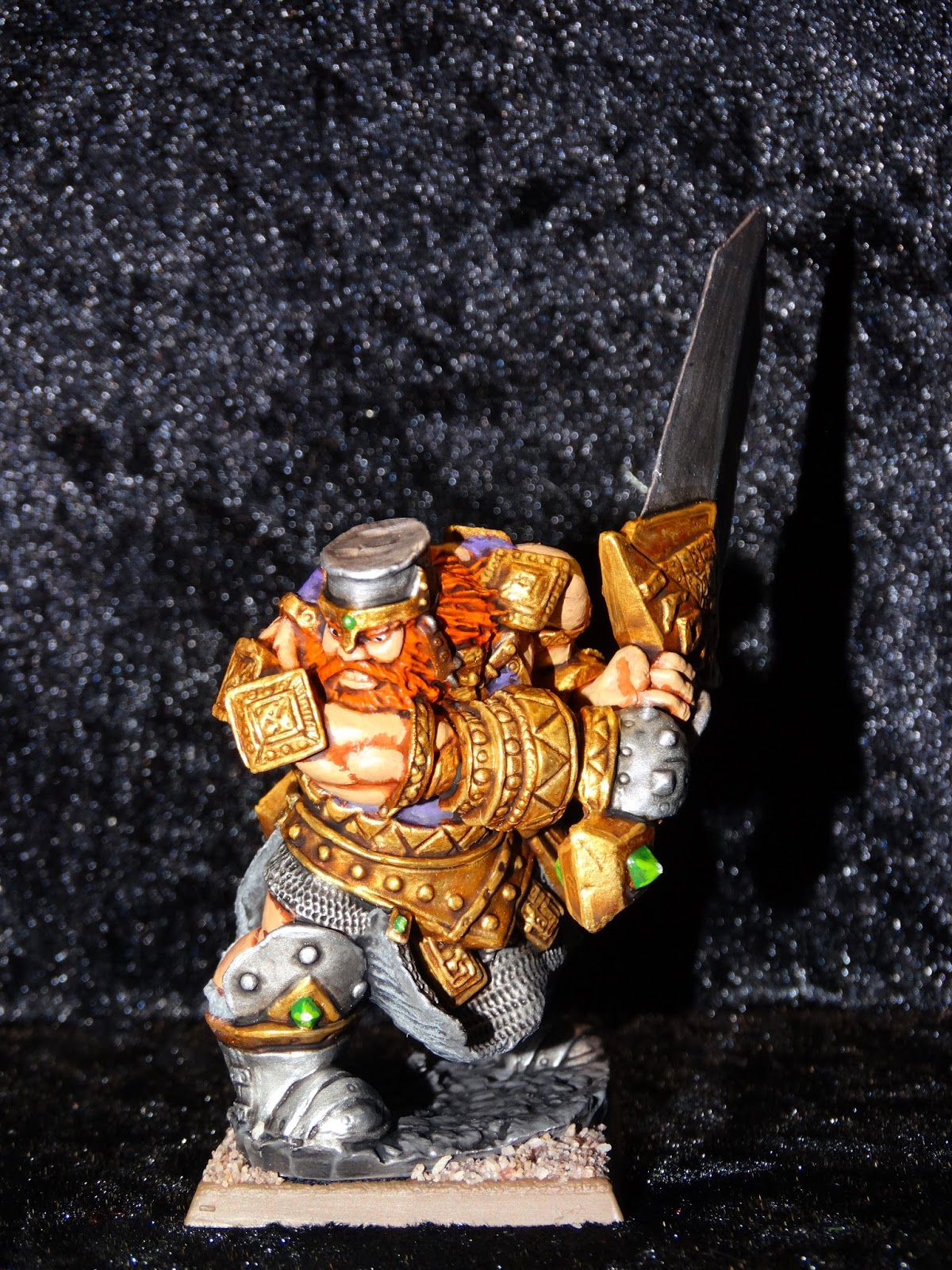 Making miniatures with Mario: Dwarf Beserker Giant ( Reaper Fire Giant ...