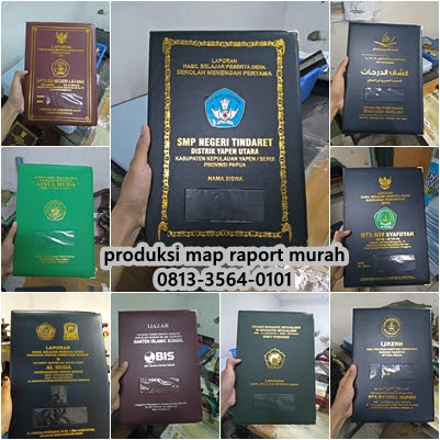 Berbagai Macam Model Map raport k13, Telah kami kerjakan - Produksi Map ...