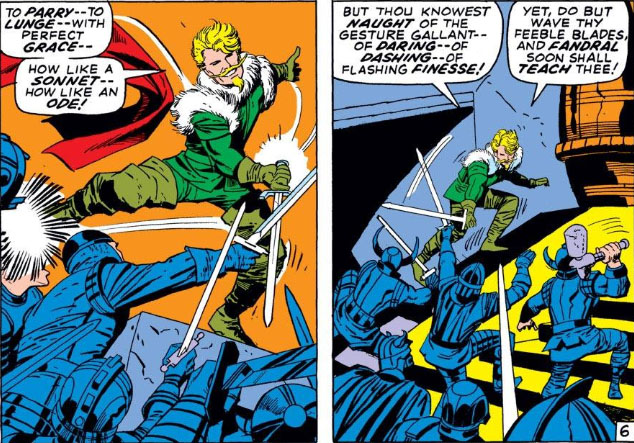 The Peerless Power of Comics!: The Derring-Do of the Dashing Fandral!