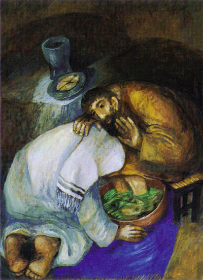 Art in Lent: the washing of the feet