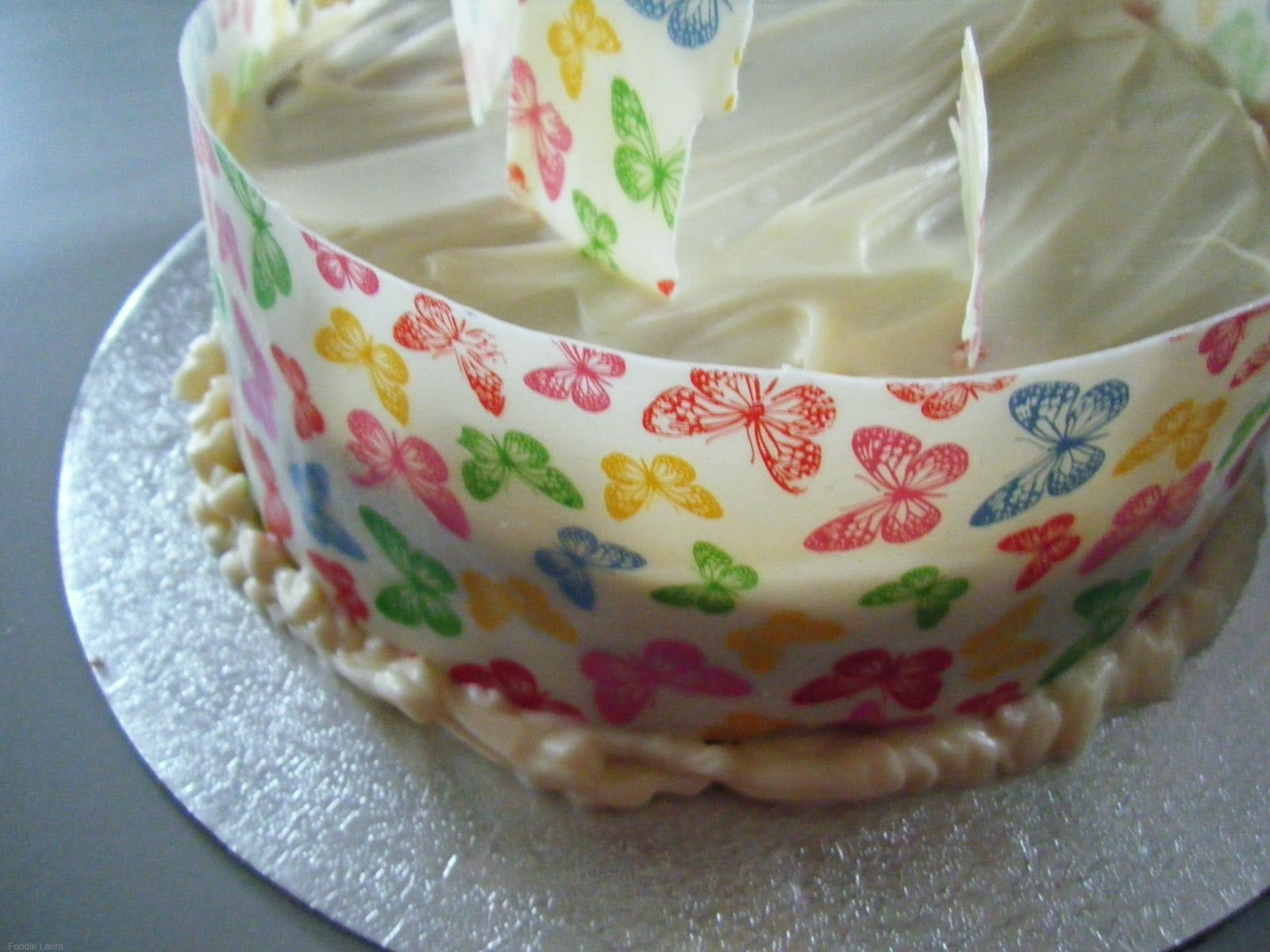 Butterfly Chocolate Transfer Paper