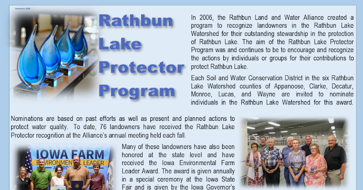 Rathbun Land & Water Alliance: Protectors Program