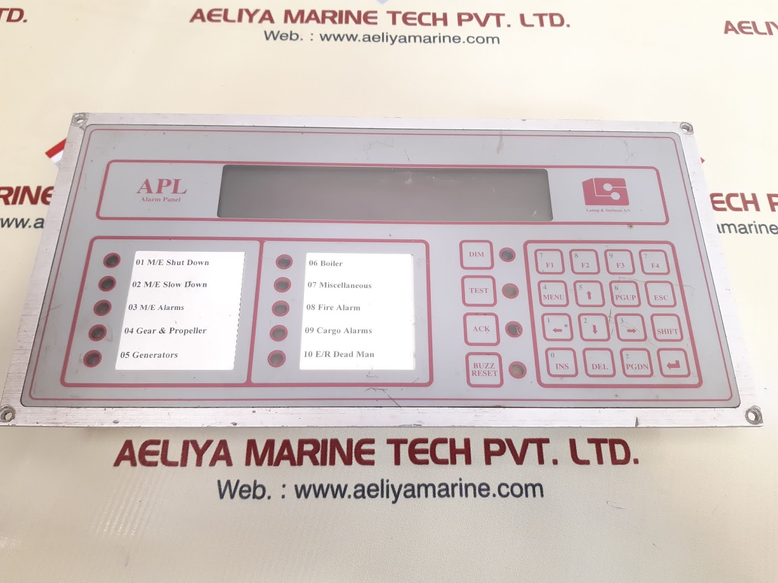 LANNG & STELMAN 1284-002 ALARM PANEL - Aeliya Marine