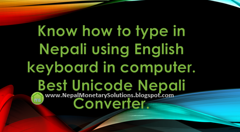 Nepali Unicode Converter