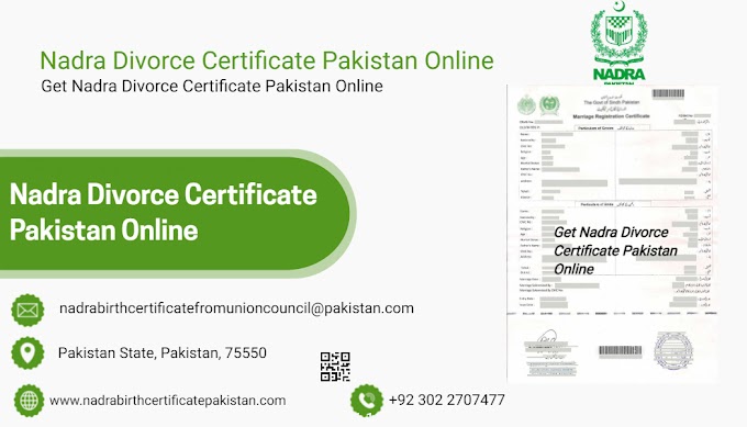 Nadra Unmarried Certificate Pakistan Online