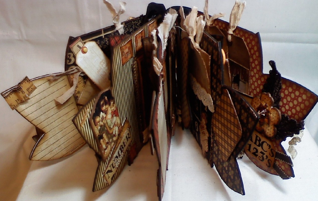 “Autumn Leaf” Custom Accucut die and Album! – The Jule Box Studios