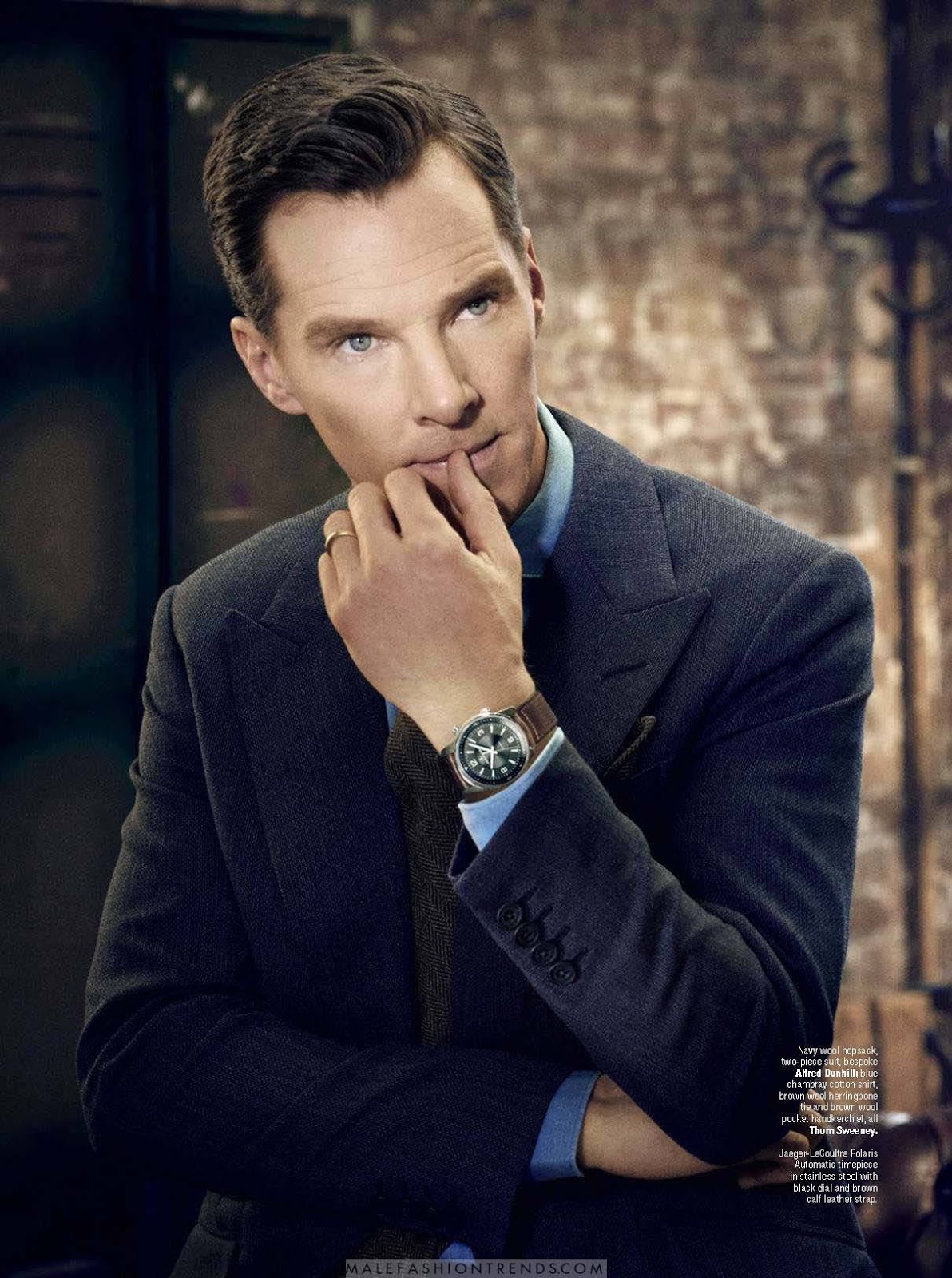 Benedict Cumberbatch para The Rake Magazine por Steve Schofield