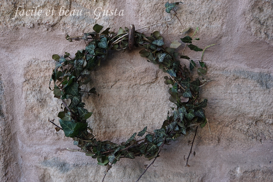 facile et beau - Gusta: Efeukranz