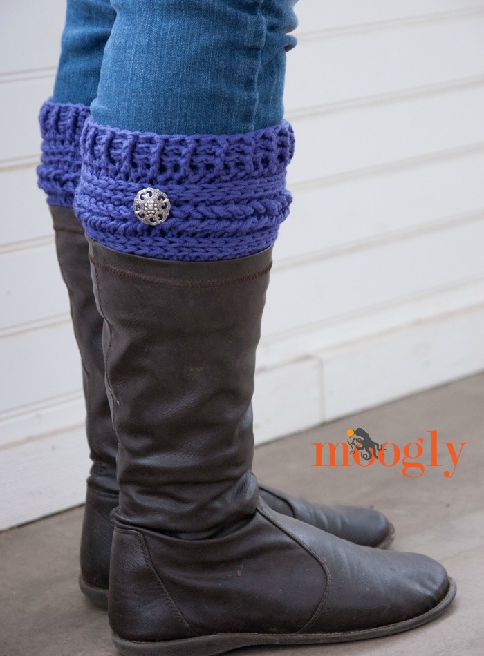 Beautiful Boot Cuffs! 24 Free Crochet Patterns... | Fiber Flux ...
