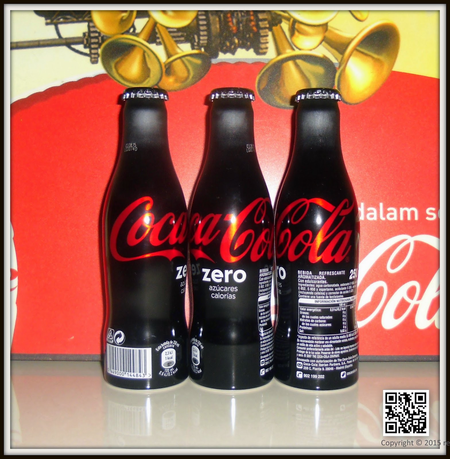 Aluminum Bottle Collector Club: Coca Cola Zero Aluminum Bottle Spain 2015 Aluminum Bottle Collector Club: Coca Cola Zero Aluminum Bottle Spain 2015