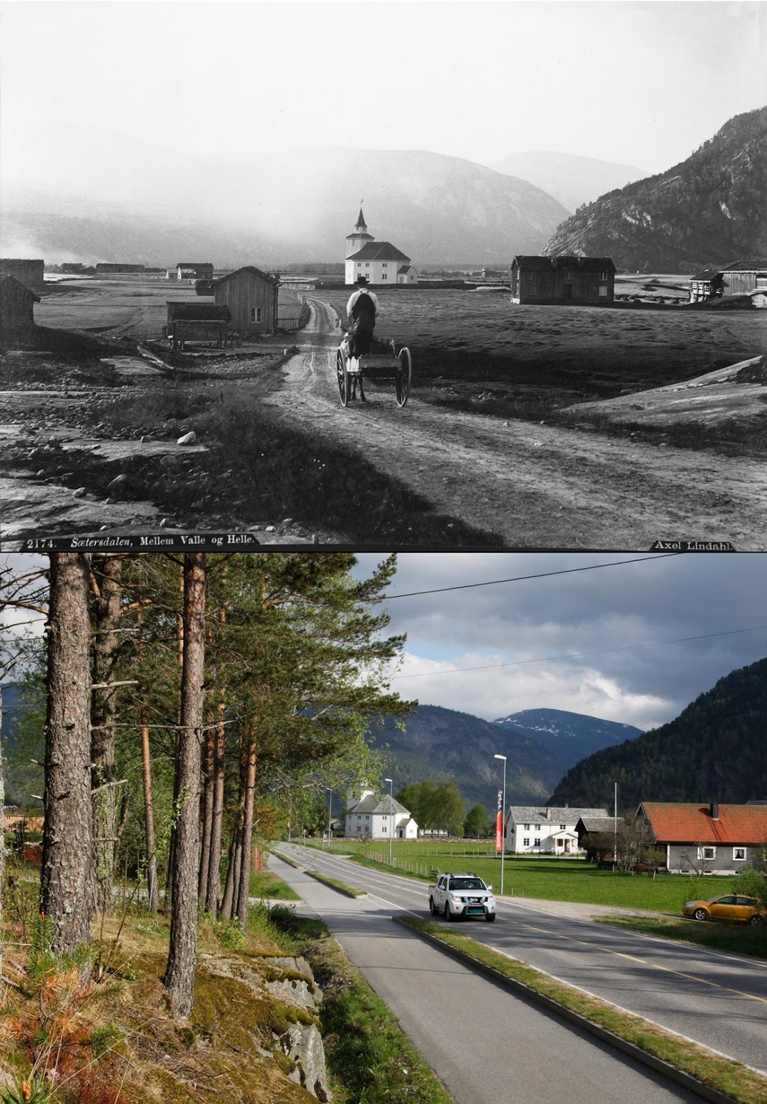 Fascinating Then and Now Photos That Show How Norway’s Gorgeous ...