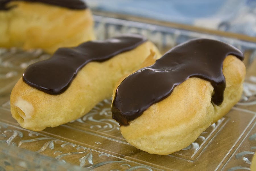 e-cocinablog: relámpagos rellenos de crema