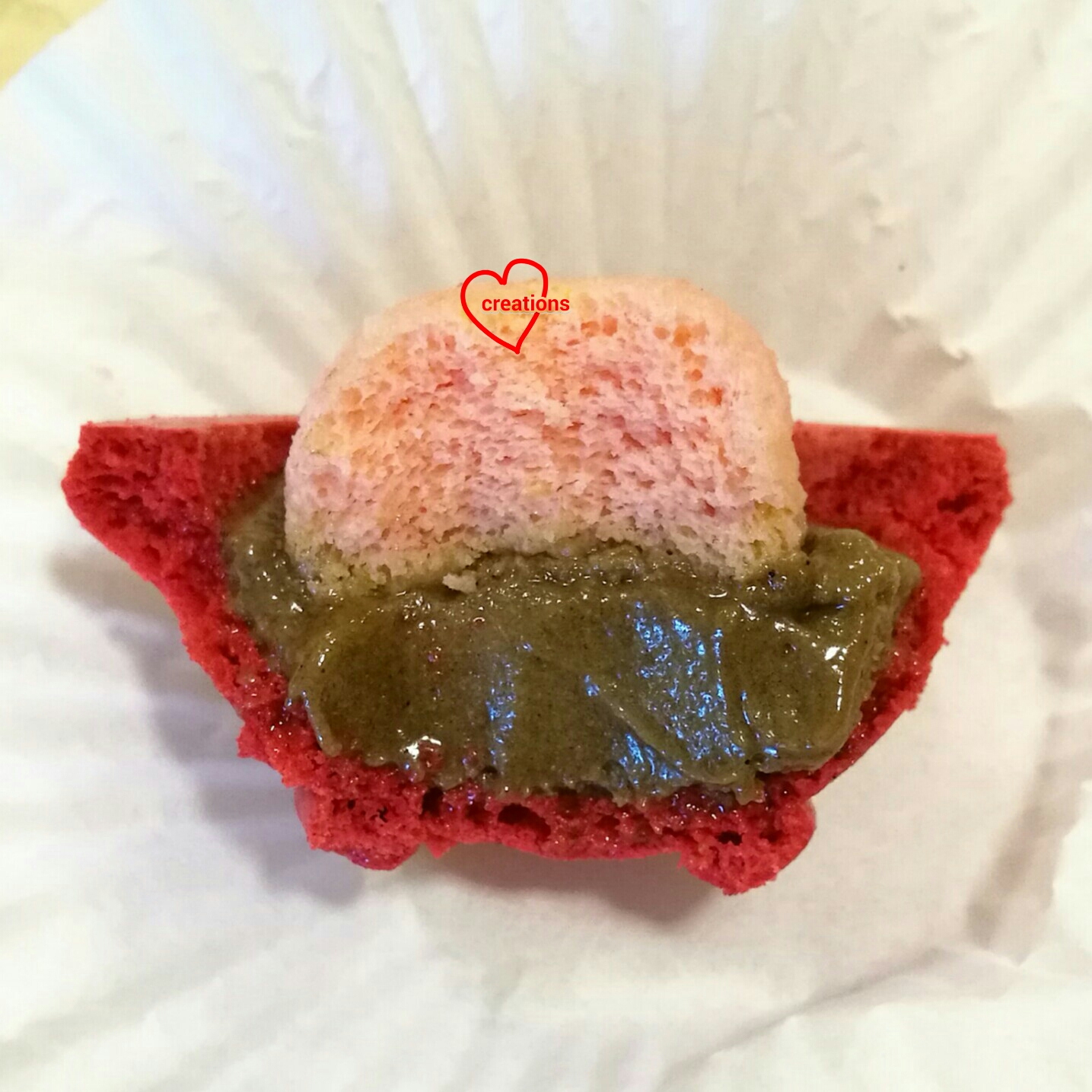 Loving Creations for You: Piggy Chiffon Cakes in Macaron Teacups