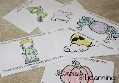 Halloween Easy Reader - Glimmers of Learning